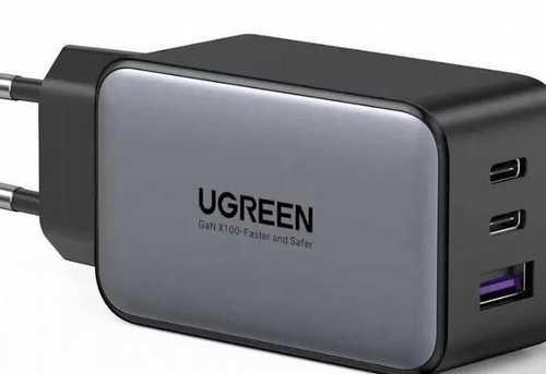 Зарядное устройство ugreen CD244 Nexode USB-A+2*U