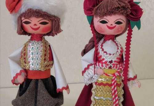 Куклы в национальных костюмах Балканы