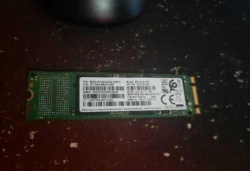 128 гб SSD M.2 samsung mz-nln128c