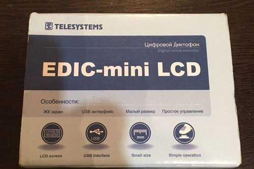 Цифровой диктофон Edic- mini LCD