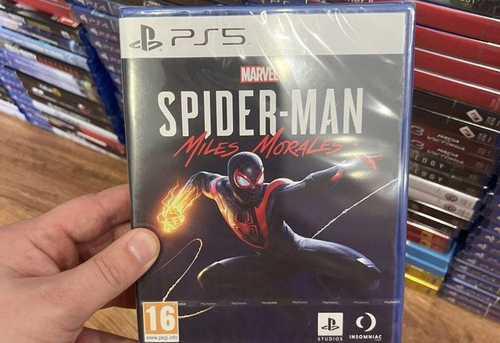 Spider man miles morales ps5/ новый/ обмен