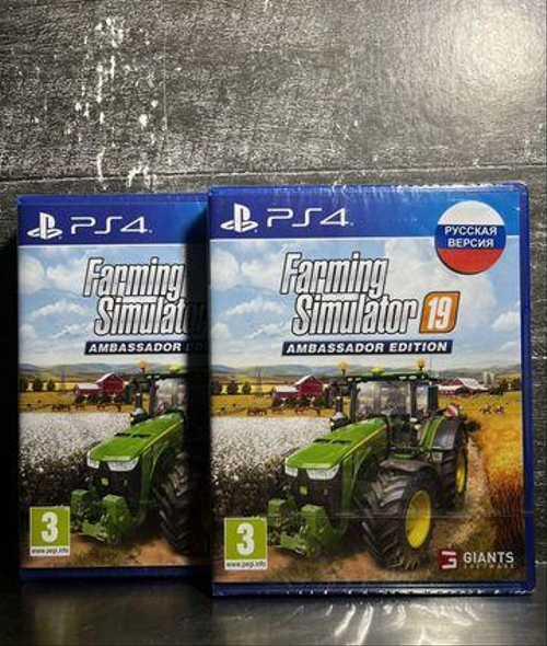 Farming Simulator 19 Ambassador edition ps4