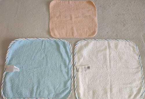 Махровые полотенца салфетки хлопок
