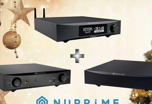 Комплект NuPrime: Stream-9 + DAC-9X + STA-9X