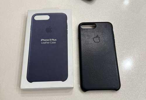 Чехол Apple кожаный iPhone 8 Plus/7 Plus