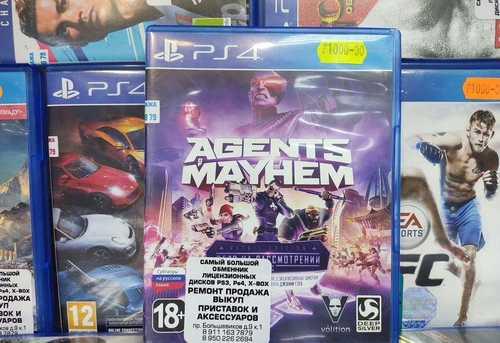 Agents Mayhem PS4