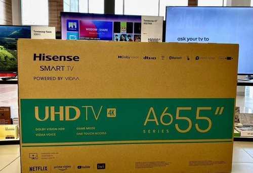 Телевизор Hisense 55A6BG / 1 год Гарантии