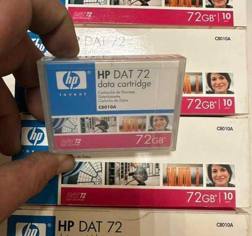 HP картридж DAT data cartridge 72 (170M) (C8010A)