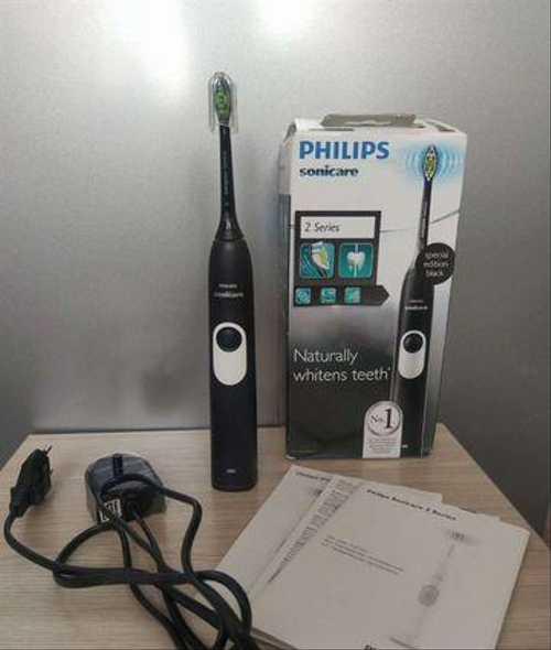 Электрическая зубная щетка philips sonicare 2