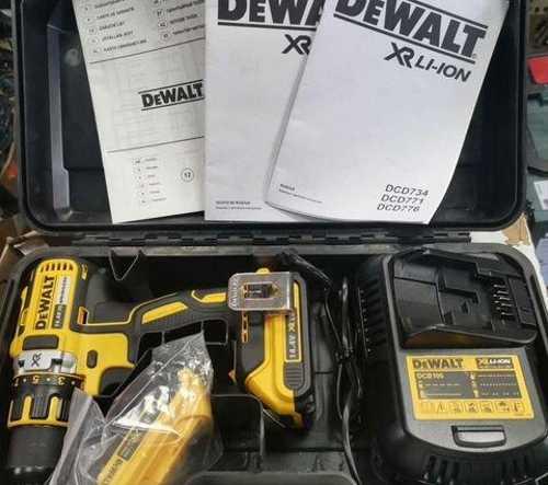 Аккумуляторная дрель шуруповерт Dewalt