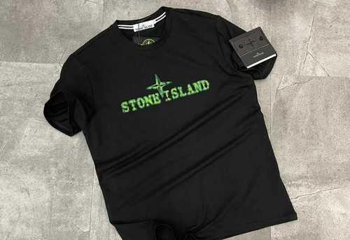 Футболка Stone Island с патчем