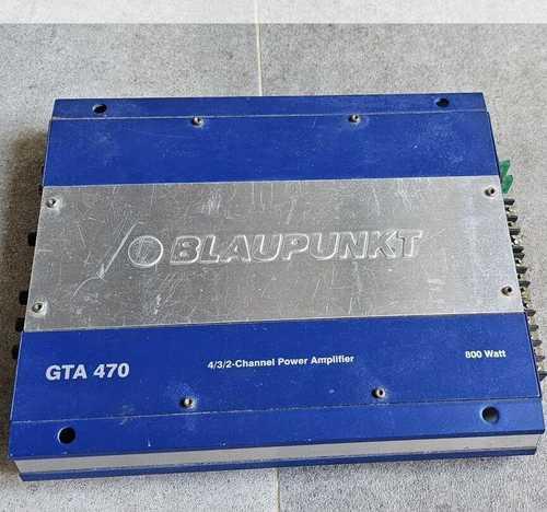 Усилитель blaupunkt gta 470