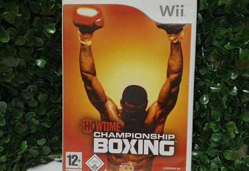 Игра Nintendo Wii championship boxing
