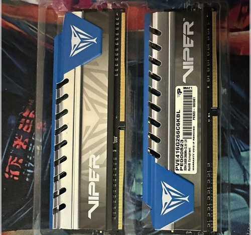 Оперативная память ddr4 16gb patriot viper