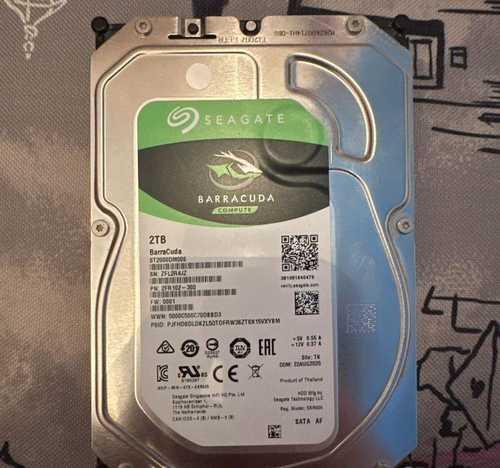 Жесткий Диск Seagate Barracuda ST2000DM008