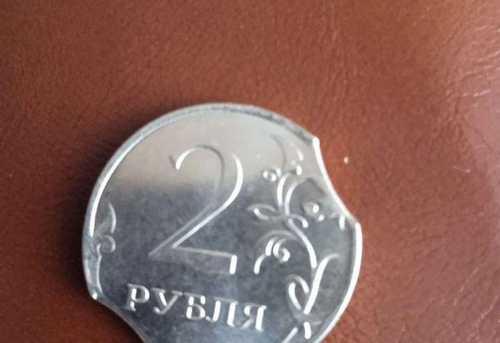 Монета с заводским браком