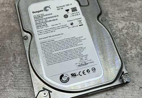 Жесткий диск Seagate 500Gb ST3500418AS