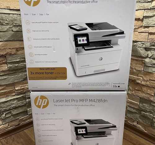 Мфу лазерный HP LaserJet Pro M428fdn (W1A29A#B19)