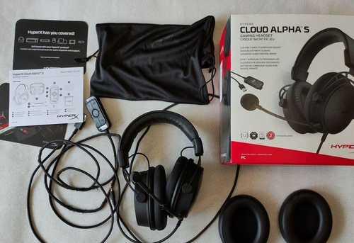 Игровые наушники HyperX Cloud Alpha S