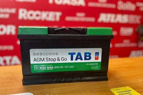 Аккумулятор Tab AGM 80