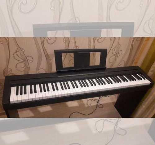 Цифровое пианино yamaha p45b + стойка