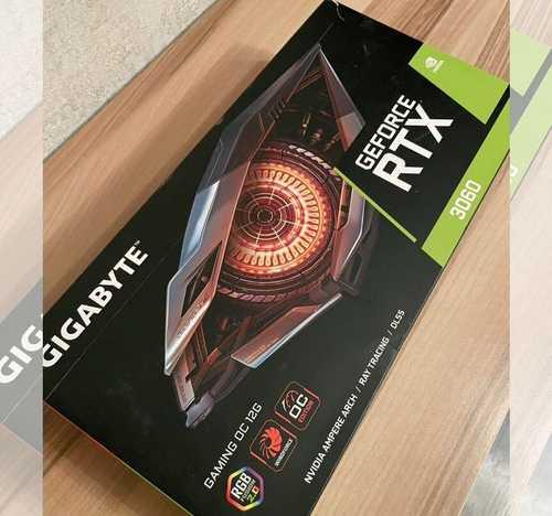 Видеокарта GigaByte RTX 3060 gaming OC 12Gb