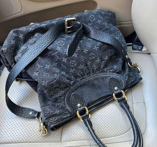 Джинсовая сумка louis vuitton