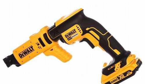 Бесщёточный ленточный шуруповерт dewalt 18.0 В XR