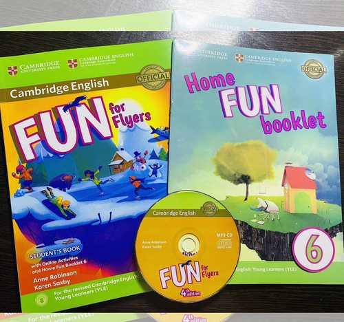 Fun for flyers книга  буклет, диск