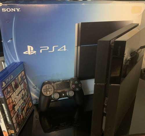 Sony playstation 4 fat 500 gb (прошитая)