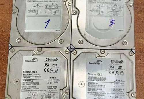 Seagate Cheetah 10K.7 st373207lc 73Gb scsi 4шт