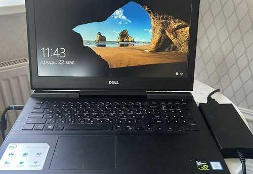 Игровой ноутбук 15.6" DELL Inspiron 15 Gaming 7000, 1256 ГБ, Core i5-7300HQ, RAM 16 ГБ, GeForce GTX 1050 4 ГБ