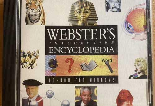 Cd диск Websters interactive encyclopedia