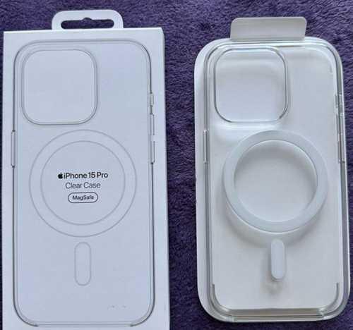 Apple Clear Case with MagSafe iPhone 15 pro