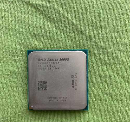 Процессор amd athlon 3000g