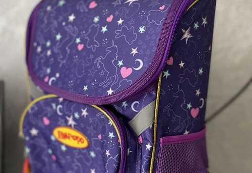 Рюкзак школьный ранец для девочки лимпопо