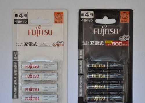 Fujitsu FDK Eneloop AAA & AAA Pro Japan
