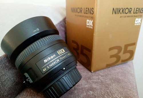 Nikon nikkor AF-S DX 35mm f/1.8 G