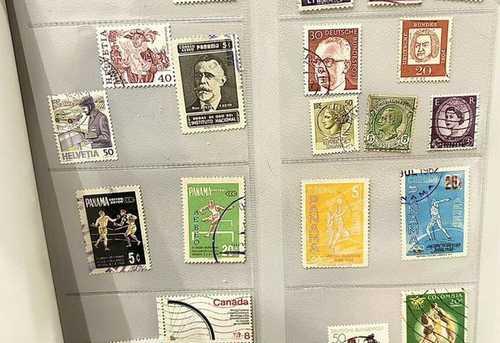 Почтовые марки люди спорт 1960 года