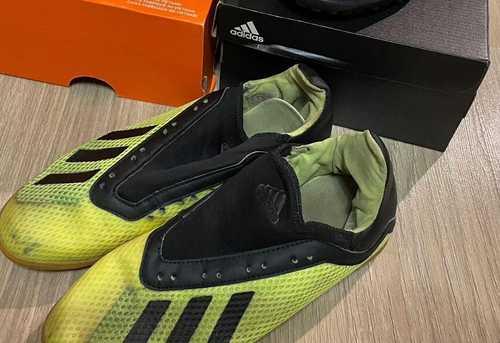 Футзалки adidas X 18.3 на мальчика 36-37,5р