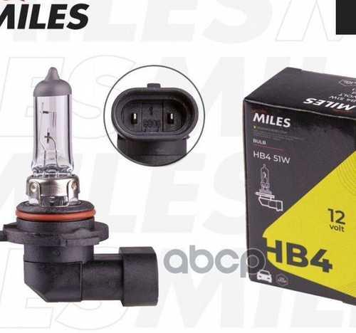 Лампа HB4 12V 51W P22d BL041 BL041 Miles