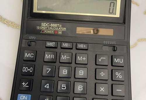 Калькулятор citizen sdc 888 II