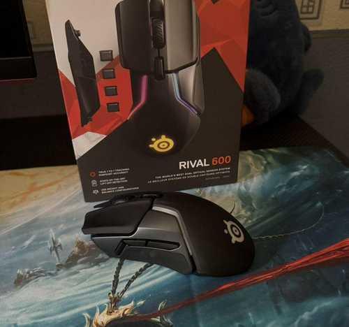 Игровая мышь steelseries rival 600