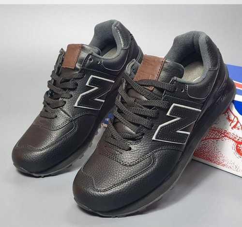 Кроссовки мужские кожаные new balance 574