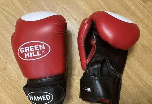 Боксерские перчатки детские 10 oz green hill