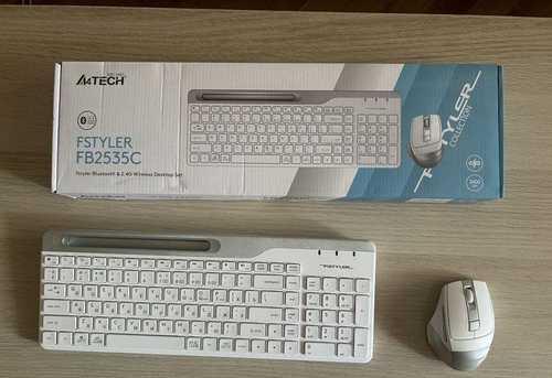 Беспородная клавиатура и мышь A4 tech