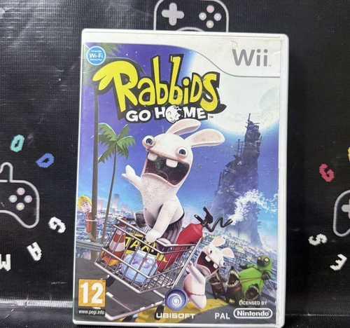 Rabbids go home wii