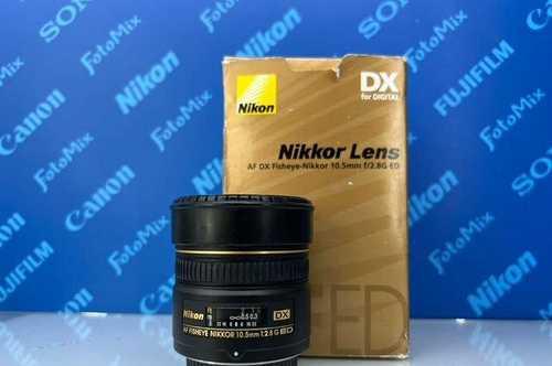 Nikon AF Fisheye 10.5 f/2.8 G (sn:7453)