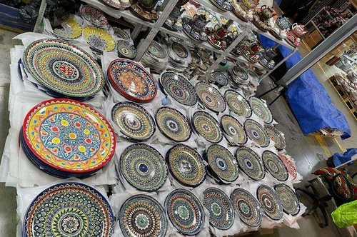 Узбекский посуда из глины