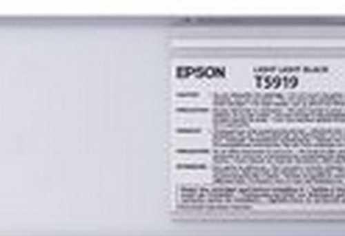 Картридж Epson T5919 св.серый оригинальный